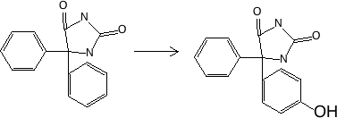 Aromatic hydroxylation to